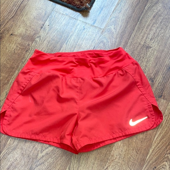 Nike | Shorts | Nike Red Athletic Shorts Lightweight Training | Poshmark